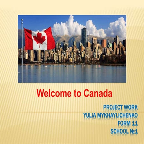 Welcome to Canada | PPTX