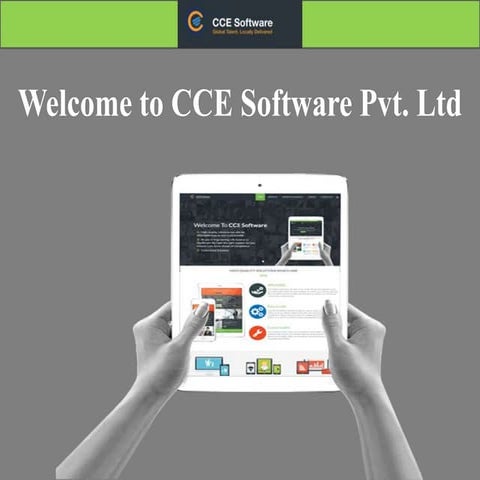 Welcome to cce software pvt. ltd | PPTX