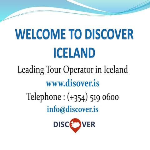 Leading Tour Operator in Iceland | PPTX