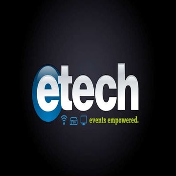 Welcome To Etech | PPT