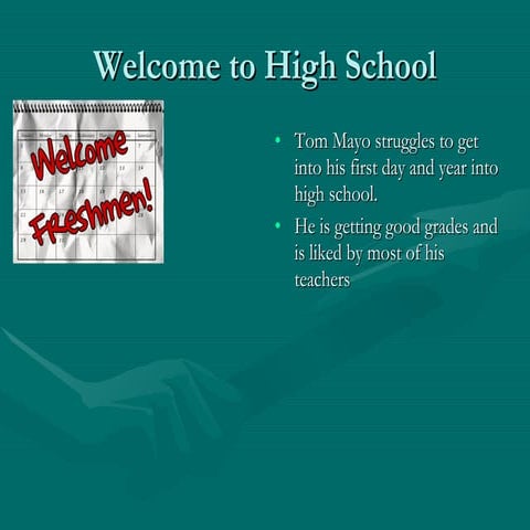 Welcome to high school | PPT