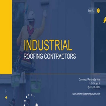 Welcome To Industrial Roofing Contractors.pptx
