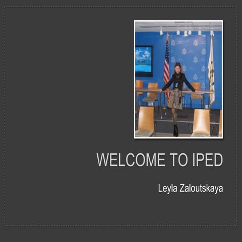 Welcome to iped | PPTX