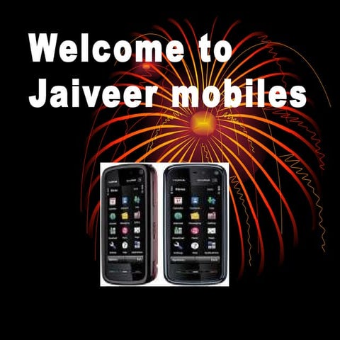 Welcome to jaiveer mobiles | PPT | Business Banking & Finance | Business