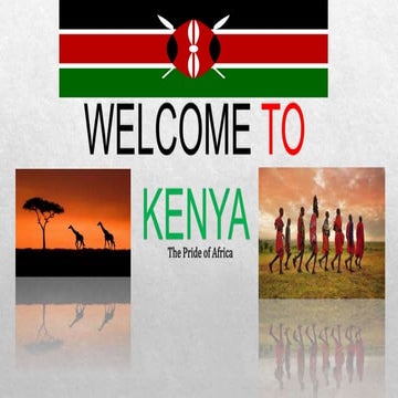 Welcome to kenya | PPT