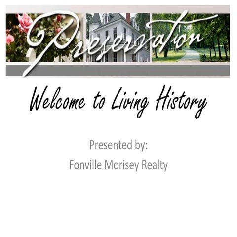 Welcome To Living History | PPTX