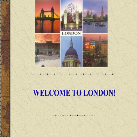 Welcome to London! | PPTX