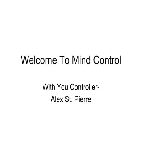 Mind Control | PPT