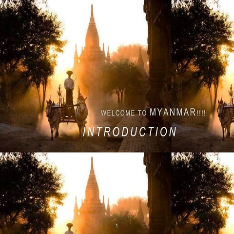 Myanmar culture | PPTX