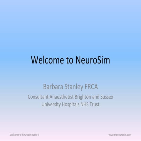 Welcome To NeuroSim | PPT