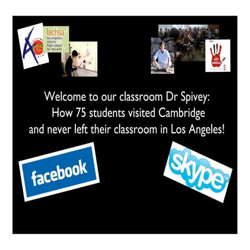 Welcome to our class Dr. Spivey. | PPT