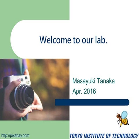 Welcome to our lab 2016 | PPT