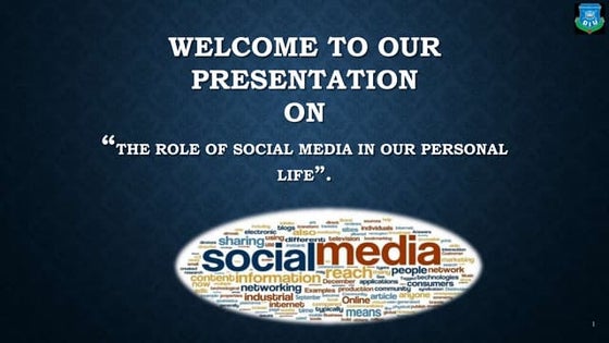 Impact of social media on teenagers- Presentation | PPTX | Social ...