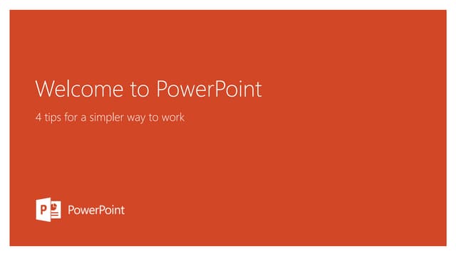 Powerpoint 2016 Quick Start Guide | PDF