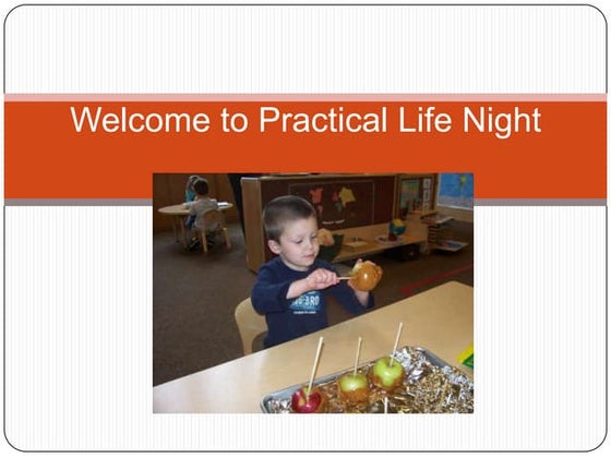Montessori education in practical life | PPTX | Daycare and Pre-School ...