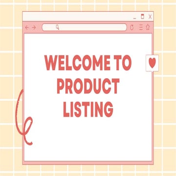 WELCOME TO PRODUCT LISTING.pdf