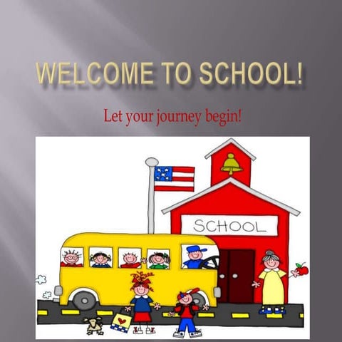 Welcome to school! | PPT