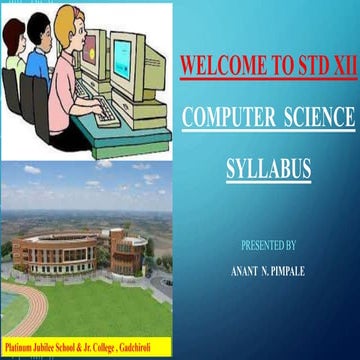 Syllabus of Computer Science | PPTX