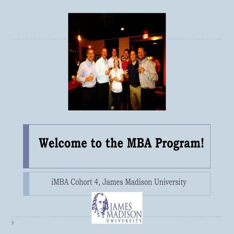 Welcome to the MBA Program! | PPT
