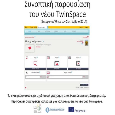 Welcome to the new twin space el | PPTX