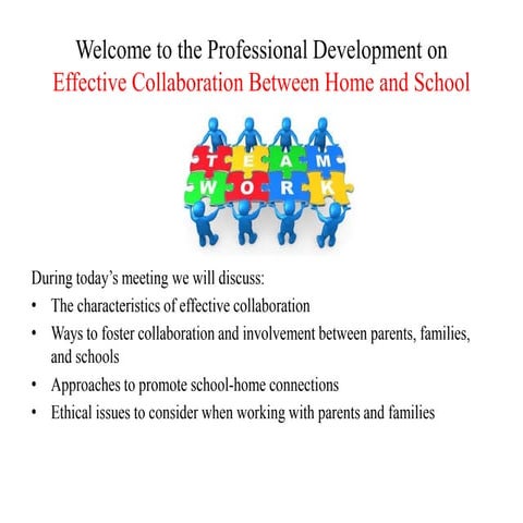 Welcome to the professional development on | PPT
