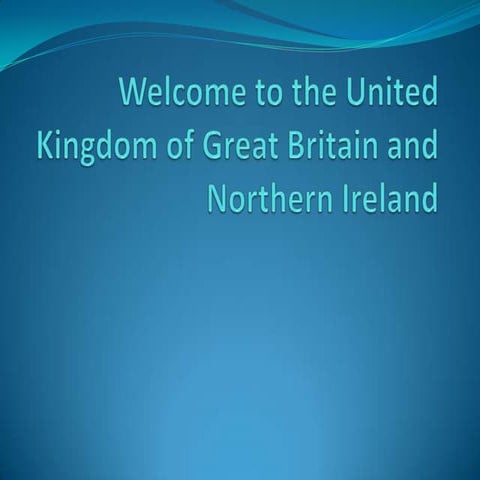 Welcome to the uk | PPTX