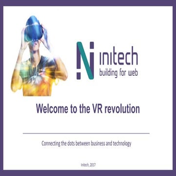 Welcome to the VR revolution | PPT