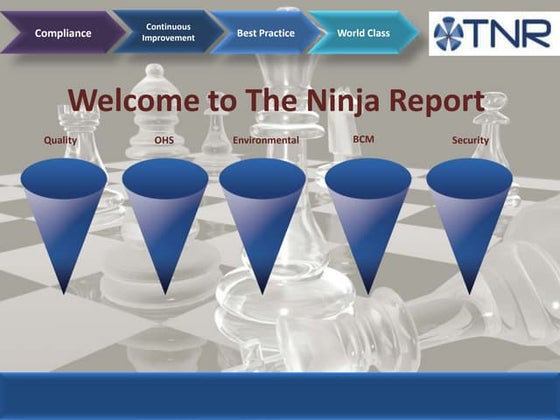 Welcome To The Ninja Report | PPSX