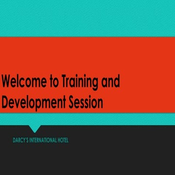Welcome to Training and Development Session.pptx
