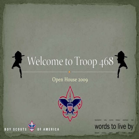 Welcome To Troop 468 | PPTX