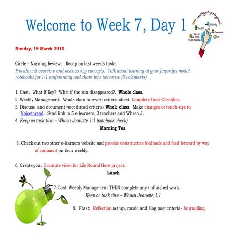 Welcome To Week 7 | PDF