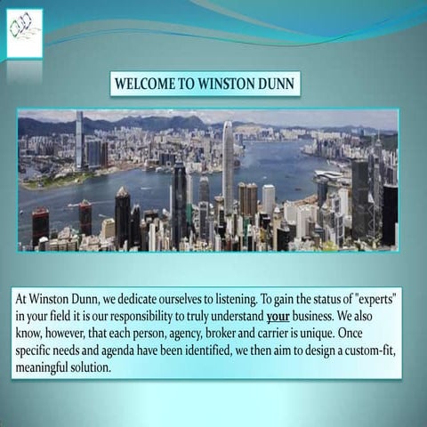 Welcome to winston dunn | PPT