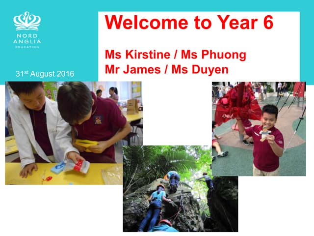 Welcome to year 6 powerpoint %283%29 | PPT