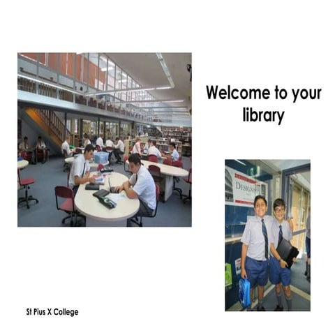 Welcome to your library | PPTX | Education