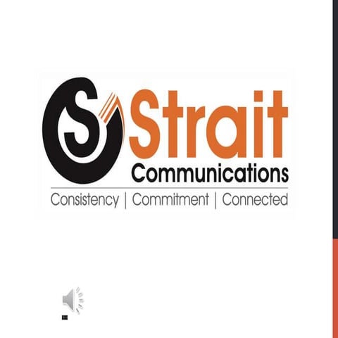 Strait Communications Welcome Presentation | PPT