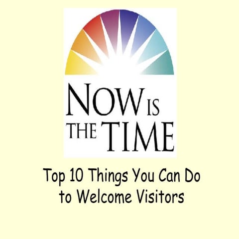 Welcome Visitors