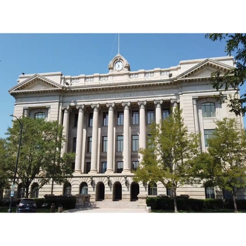 Weld County Courthouse at 11 minutes drive to the east of Greeley ...