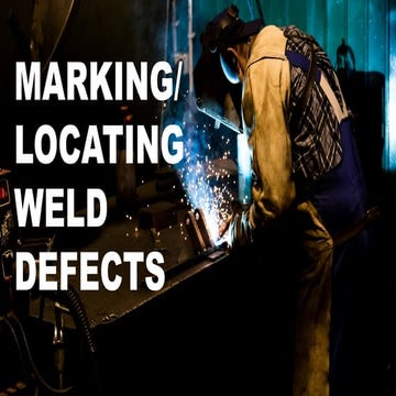 Shielded Metal Arc Welding DEFECTS PPT Lesson 2 | PPTX