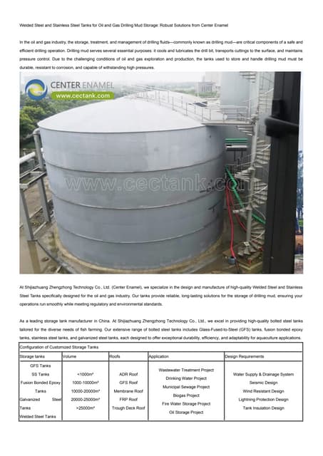 Introduction to Welded Tanks Storage Tanks.docx