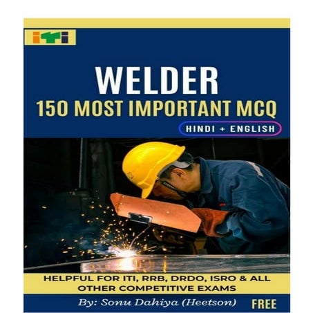 Welder Question Paper ITI, NIMI & Bharatskills MCQ Book Free | PDF