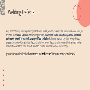 Welding defects | PPT