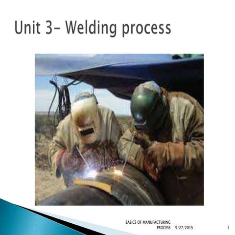 Welding ppt bmp unit 3 | PPT