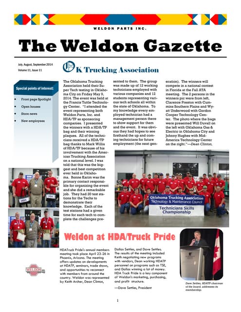 Weldon_parts presentations