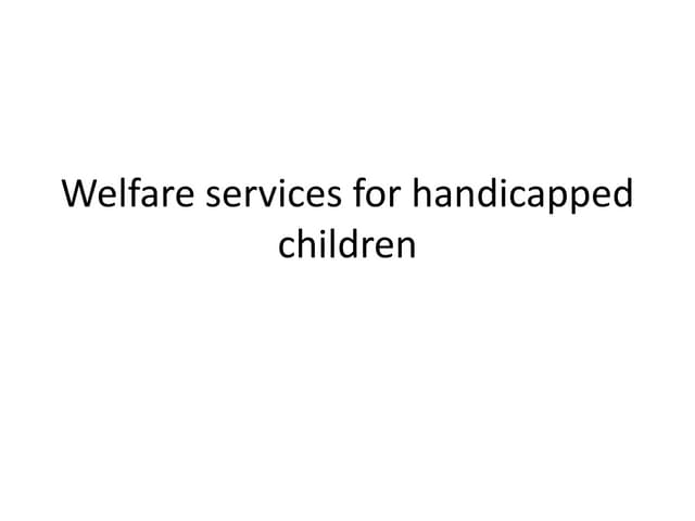 Child guidance clinic | PPTX