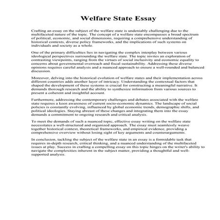 Welfare State Essay.pdf