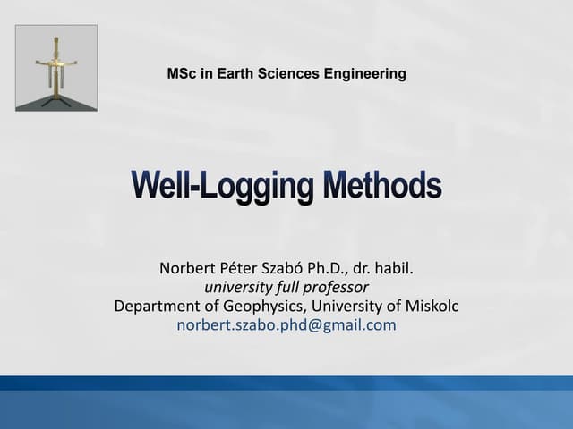 Well Logging: 01 borehole environment | PDF