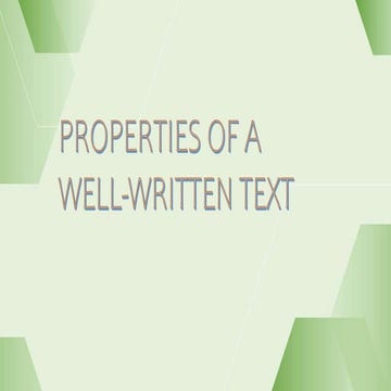 WELL-WRITTEN-TEXT.pptx