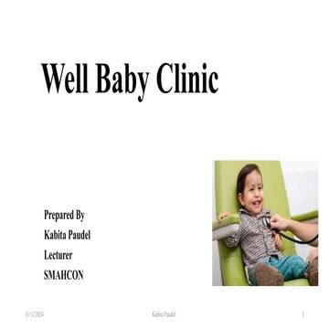 well baby clinicand under five clinic.pptx