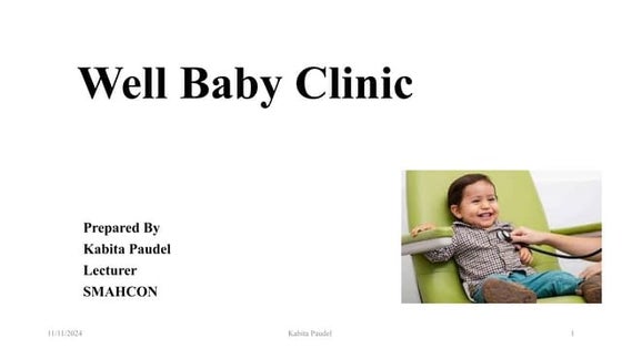 Under five clinic | PPTX | Diseases and Conditions | Medical Health