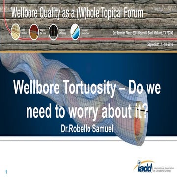 wellbore tortuosity | PDF